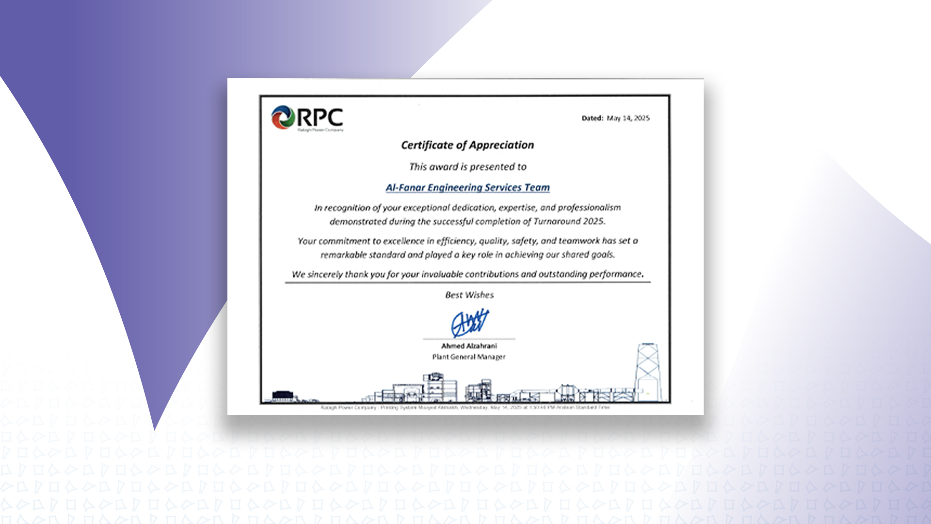 General Engineering Certificate